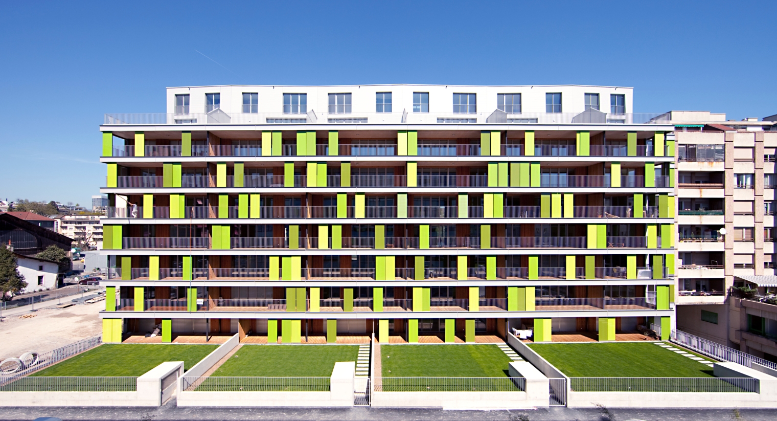 Résidence Bambou, Genève - FdMP architectes